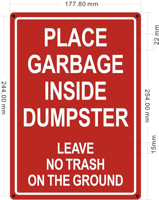 DSNY garbage stickers