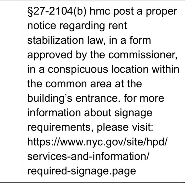 THE OFFICIAL SITE FOR ALL NYC HPD SIGNS, DOB SIGNS AND BUILDING SIGNS ...