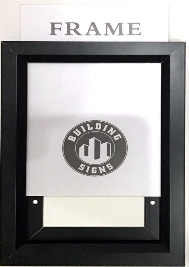HPD Certificate of inspection visits frame 6 X 9 (HPD NYC MDL§329)