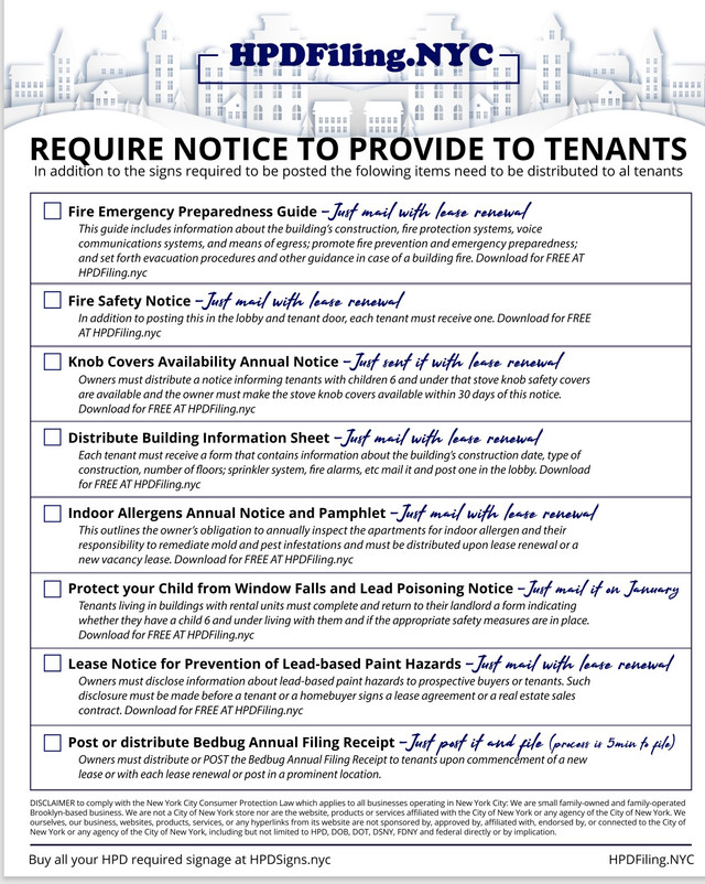 APARTMENT REVIEW CHECKLIST