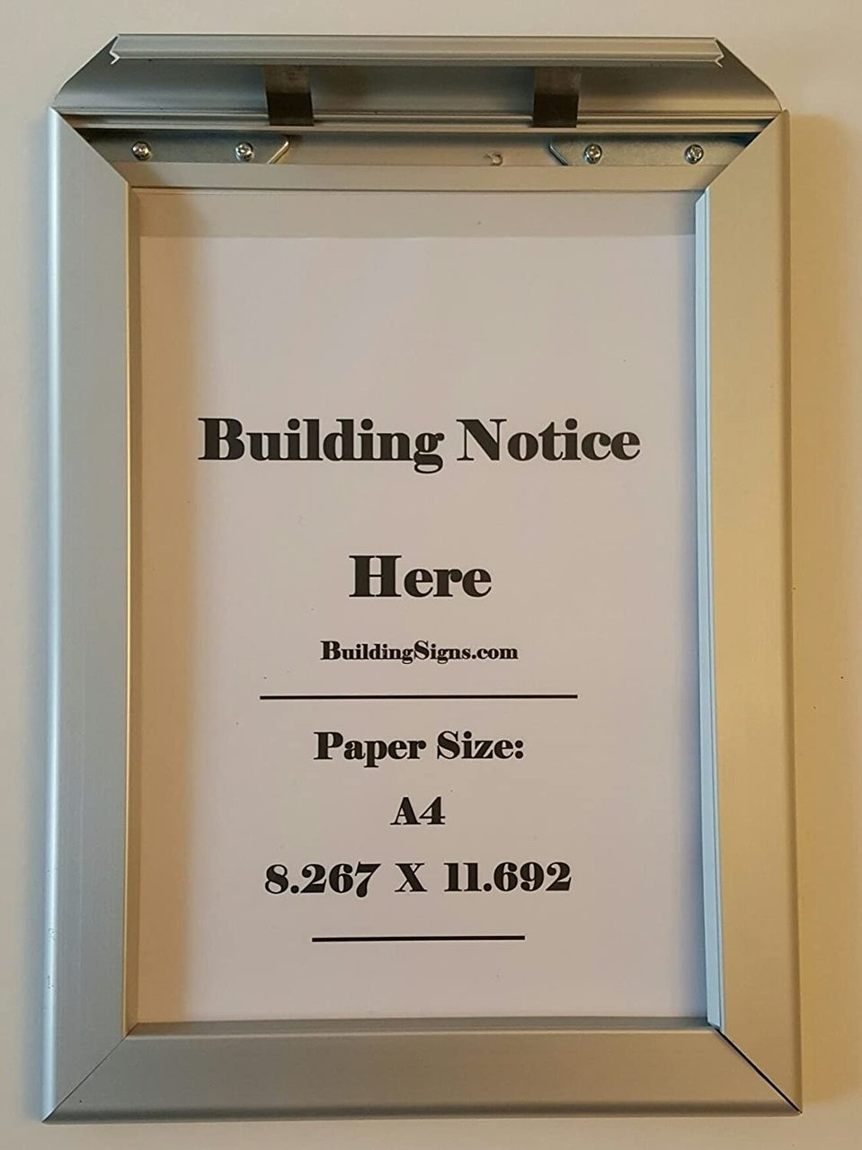 DOB Permit Frame - -( Heavy Duty - Aluminum )