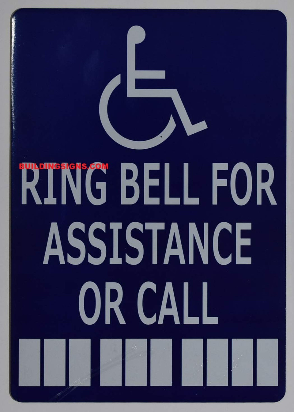 for Assistance Please Ring Bell OR Call SIGN -The Pour Tous Blue LINE ...