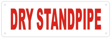 Dry Standpipe Sign