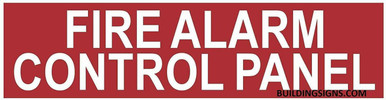 FIRE Alarm Control Panel Sign