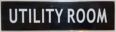 Utility Room Sign
