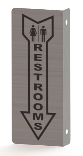 Unisex Restroom Sign Projection Sign- Unisex Restroom Sign Restroom 3D ...