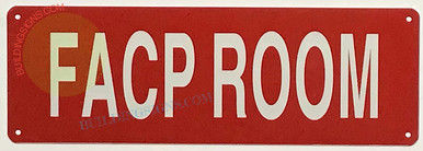 FACP Room Sign