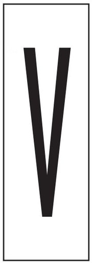 PHOTOLUMINESCENT DOOR NUMBER V SIGN HEAVY DUTY / GLOW IN THE DARK "DOOR ...