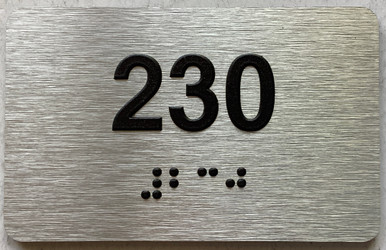 Apartment number 230 sign -Unit Number 230 sign / Suite 230 sign ...