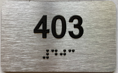 Apartment number 403 sign -Unit Number 403 sign / Suite 403 sign ...