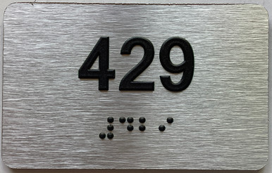 Apartment number 429 sign -Unit Number 429 sign / Suite 429 sign ...