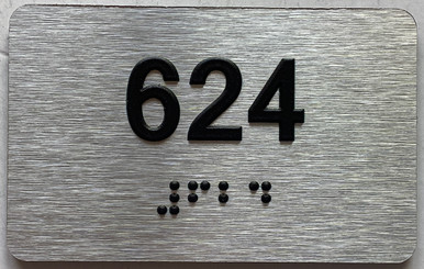 Apartment number 624 sign -Unit Number 624 sign / Suite 624 sign ...