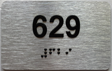 Apartment number 629 sign -Unit Number 629 sign / Suite 629 sign ...