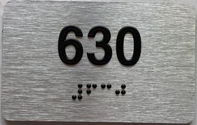 Apartment number 630 sign -Unit Number 630 sign / Suite 630 sign ...