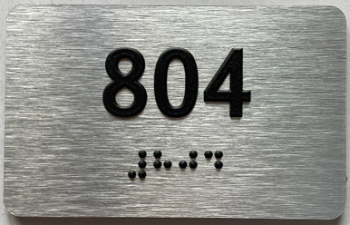 Apartment number 804 sign -Unit Number 804 sign / Suite 804 sign ...