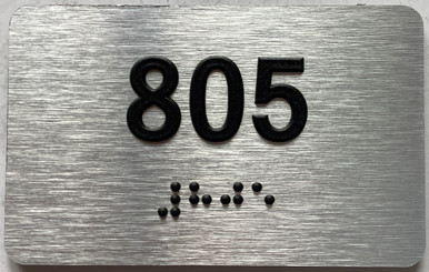 Apartment number 805 sign -Unit Number 805 sign / Suite 805 sign ...