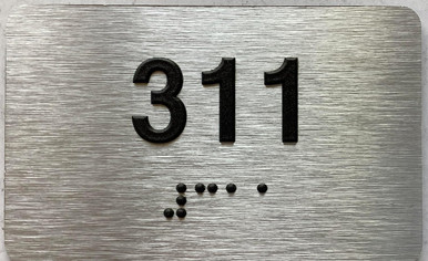 Apartment number sign - Unit number sign / Suite number sign comes with ...