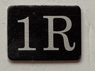 1R Mailbox Number Sign / Locker Number Sign – Rust-Free Aluminum with ...