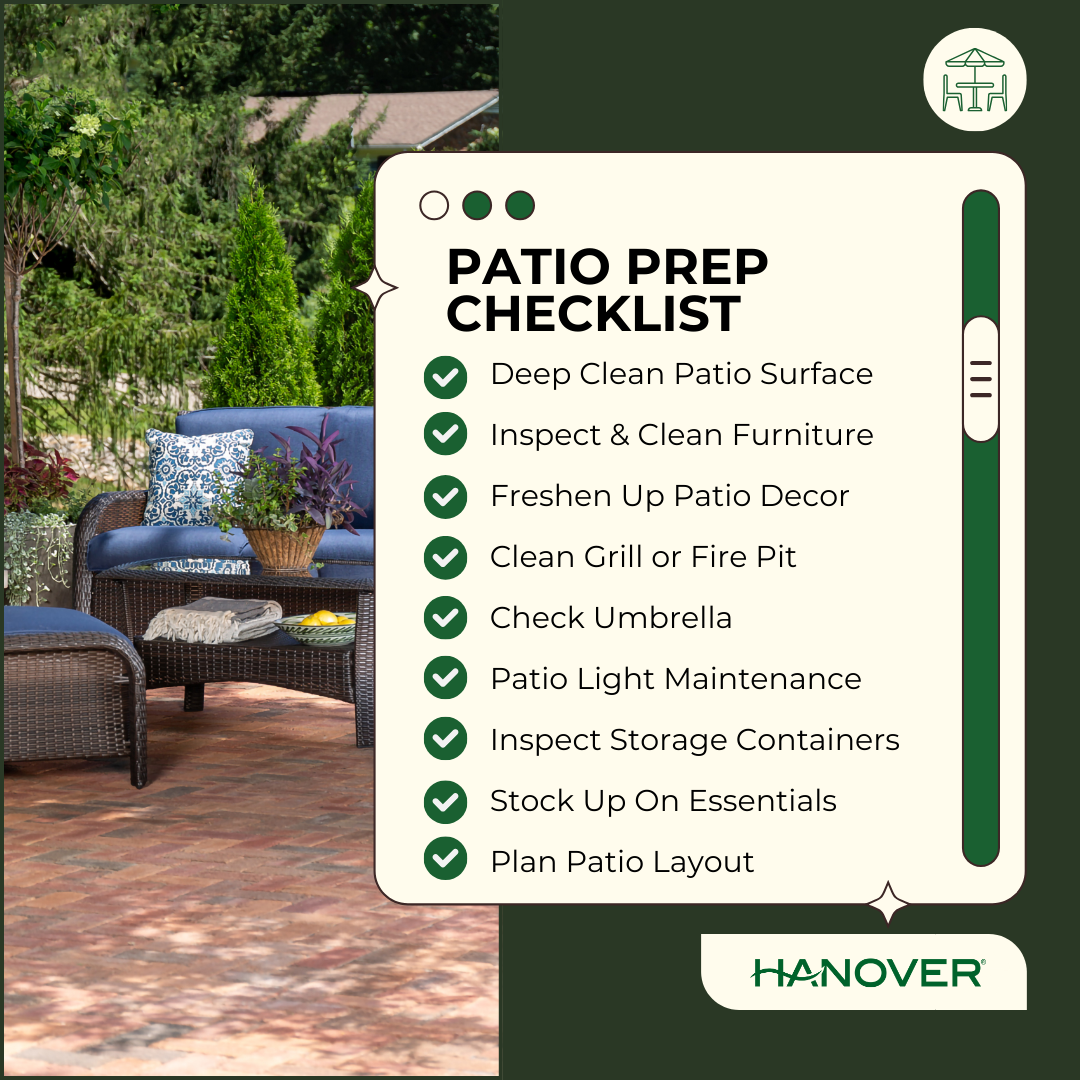 Gearing Up for Summer Fun: Essential Patio Prep Tasks - Hanover Home