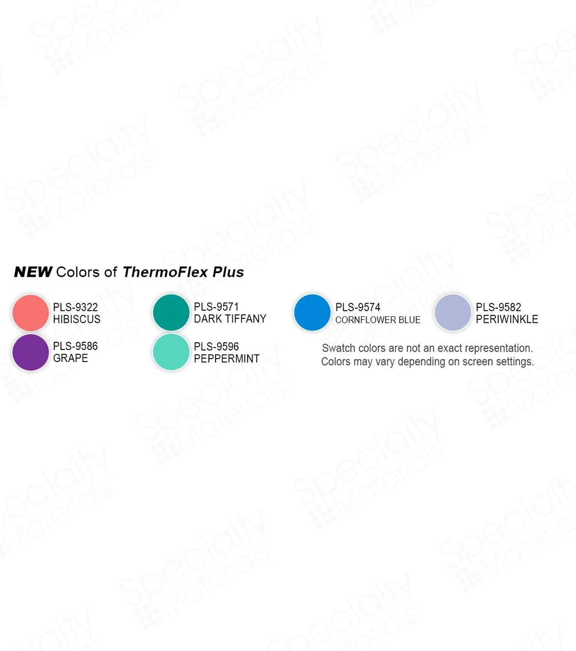 Thermoflex Plus Regular Colors Vinyl | Color Craft Vinyl