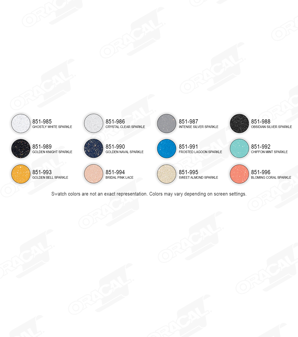 Oracal 631 Matte | Color Craft Vinyl