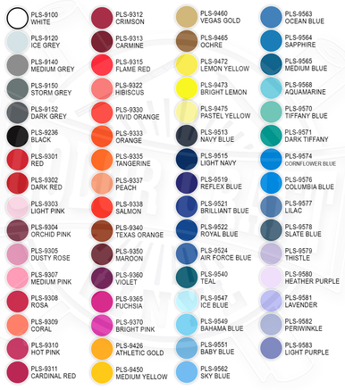 Thermoflex Plus Regular Colors Vinyl | Color Craft Vinyl