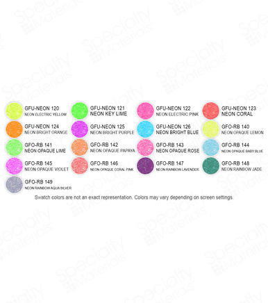 Glitterflex Ultra Neons | Color Craft Vinyl