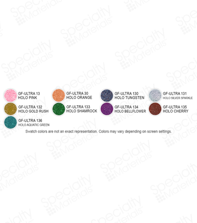 Glitterflex Ultra Holographics | Color Craft Vinyl