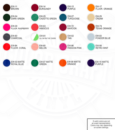 Siser Easyweed Vinyl | Color Craft Vinyl