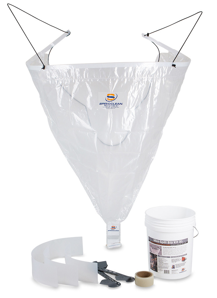 Speed Clean MSB-KIT-XL Mini-Split Bib Kit
