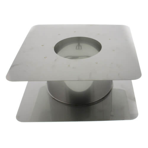 Z-Flex 2SVWT04 4" Wall Thimble for Horizontal Venting - Category III ...