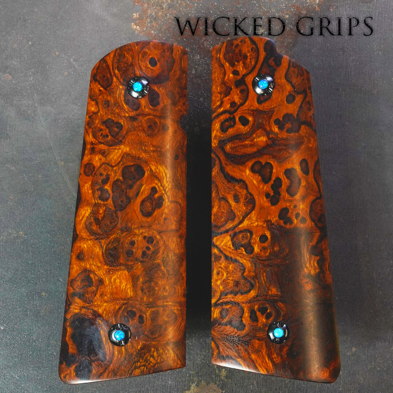 Wood 1911 Grips