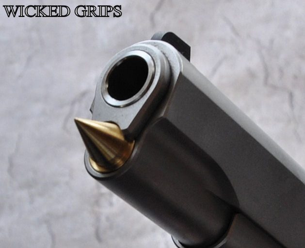 1911 Engraved Recoil Spring Plug - Spartan Helm