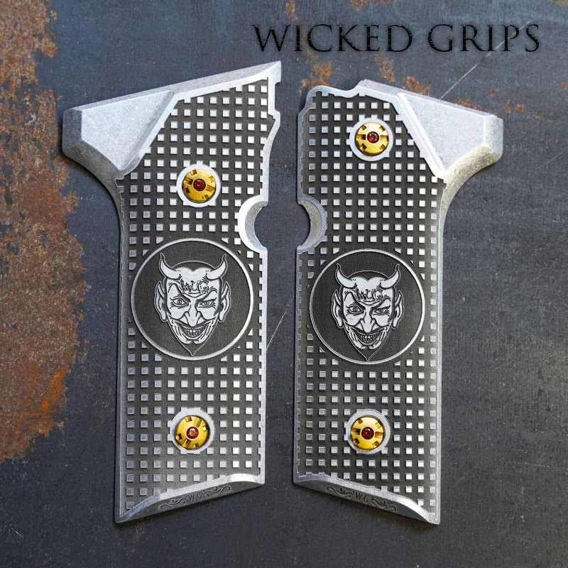 CUSTOM RUGER SP101 GRIPS BLACK LACE VERSION 2