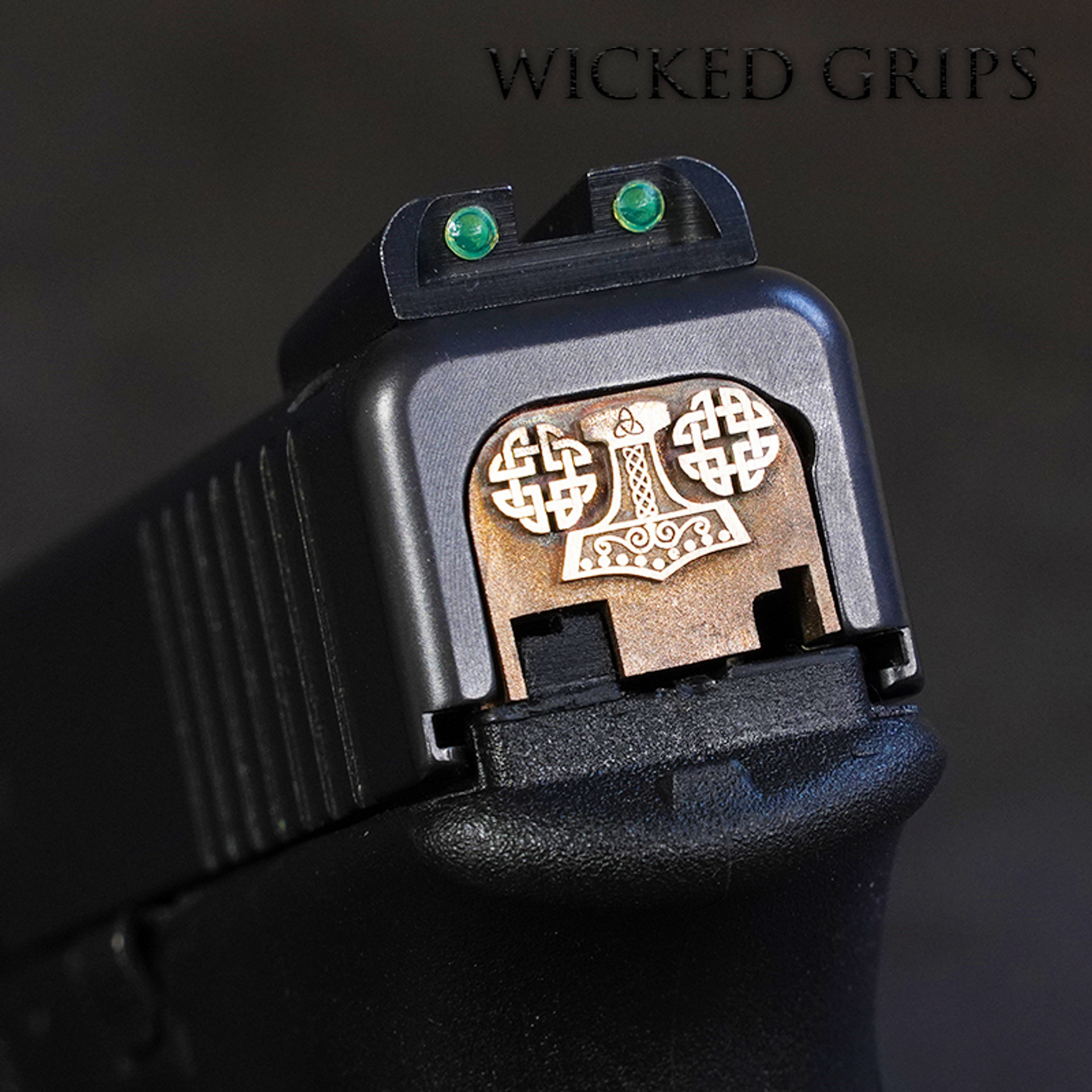 Custom Glock Back Plates