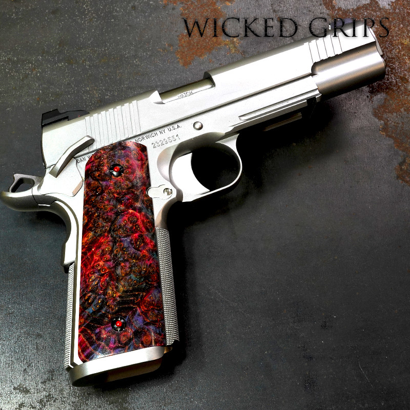 Wood 1911 Grips