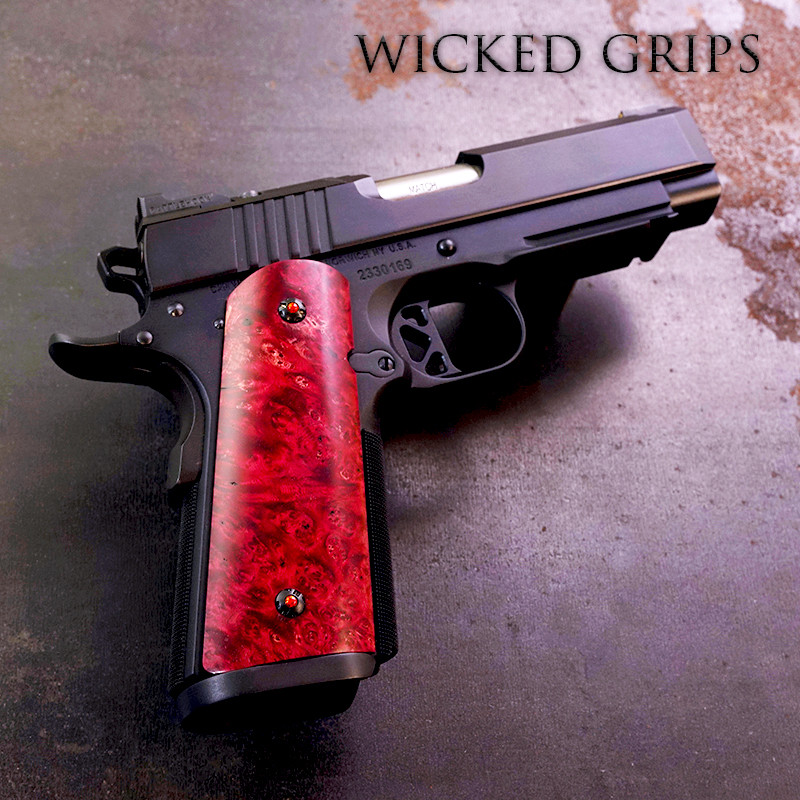 Wood 1911 Grips
