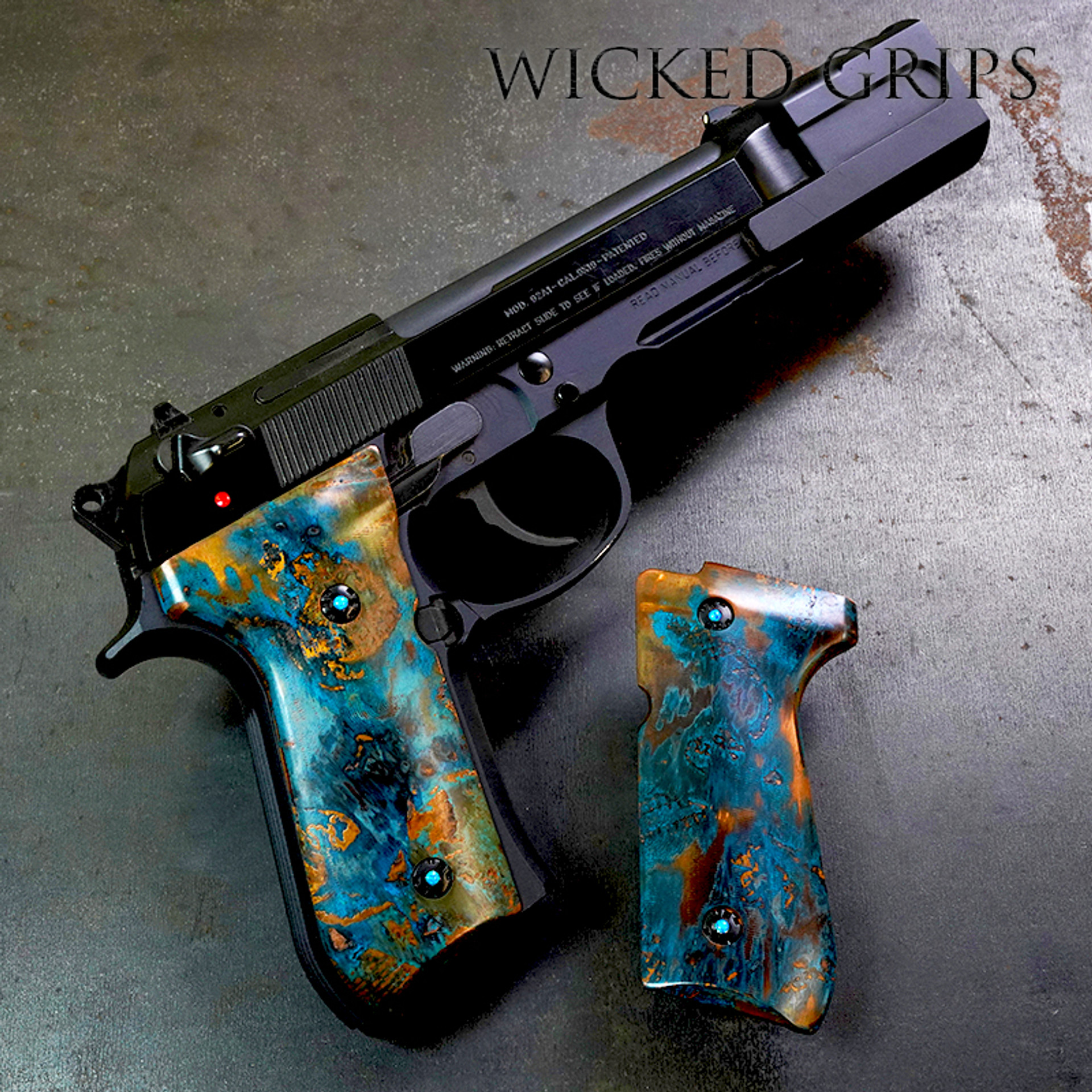 Wicked Grips Custom Handgun Pistol Grips