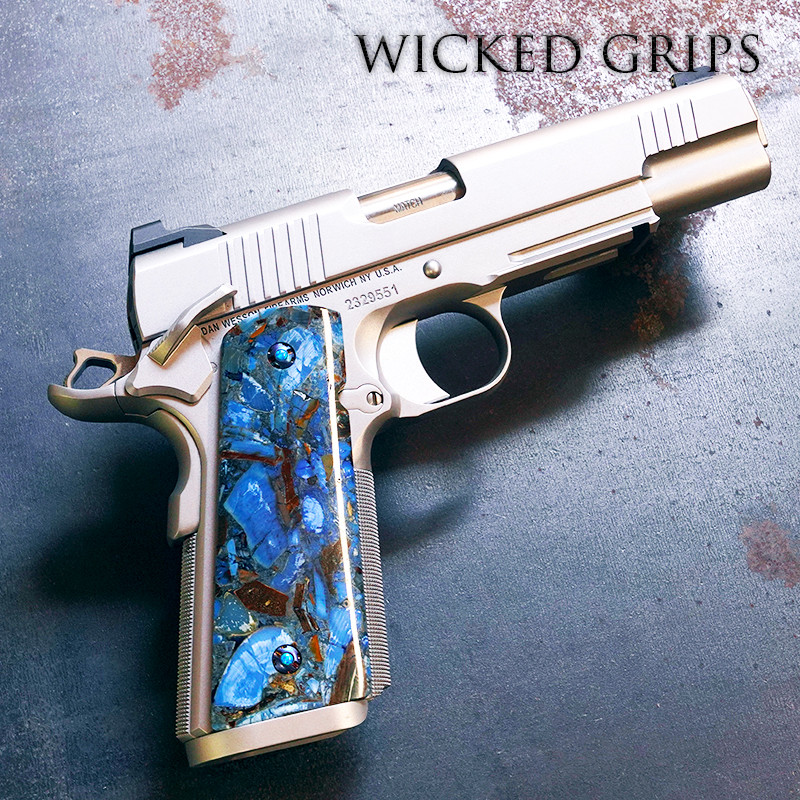 1911 Blue Grips