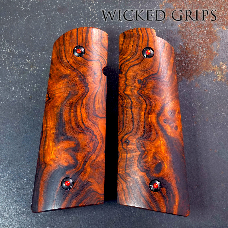 Wood 1911 Grips