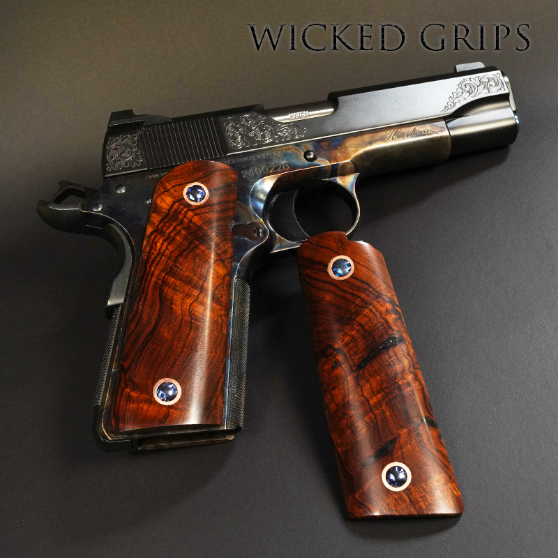 Wood 1911 Grips