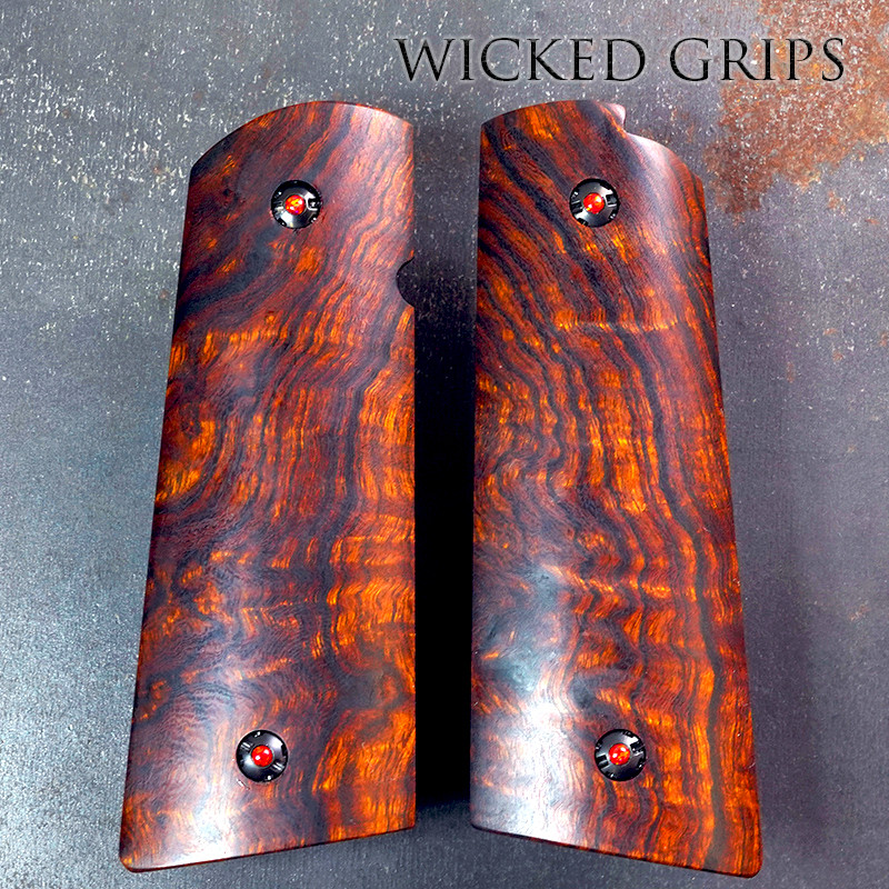 Wood 1911 Grips