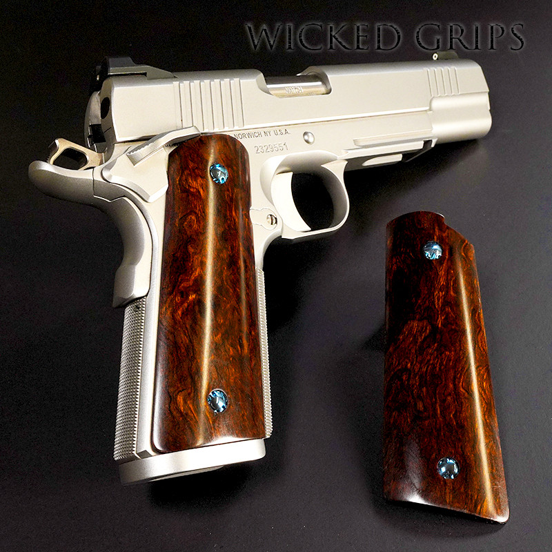 Wood 1911 Grips