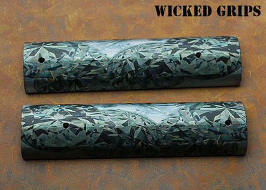 CUSTOM AR-15 RAIL COVER "BLACK DIAMOND GEMSTONE SERIES"