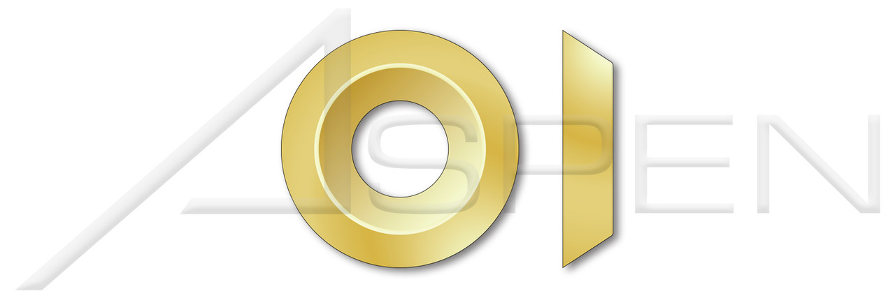 Countersunk Finishing Washers #12 Brass WA086