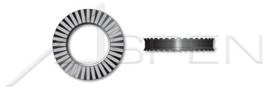 M14 Metric, Rib Spring Lock Washers, Schnorr, Heavy Duty, Spring Steel ...