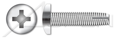 Thread Cutting Screws #10-24 X 1/2" Pan Phillips Type "1" 18-8 ...