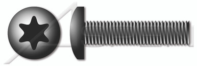 Machine Screws #8-32 X 5/8" Pan Torx Steel Black Zinc Origin Undefined ...