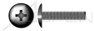 Machine Screws #6-32 X 3/4" Truss Head Phillips Drive Black Oxide ...