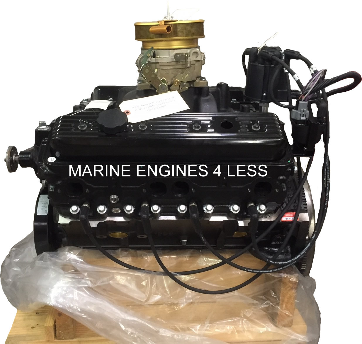 Remanufactured 5.7L Vortec Marine Base Engine With Carburetor (Replaces ...
